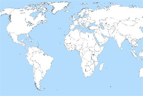 Free Printable World Map With Countries Template In PDF 51 OFF