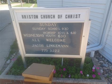 Bristow Church Of Christ Bristow Ia