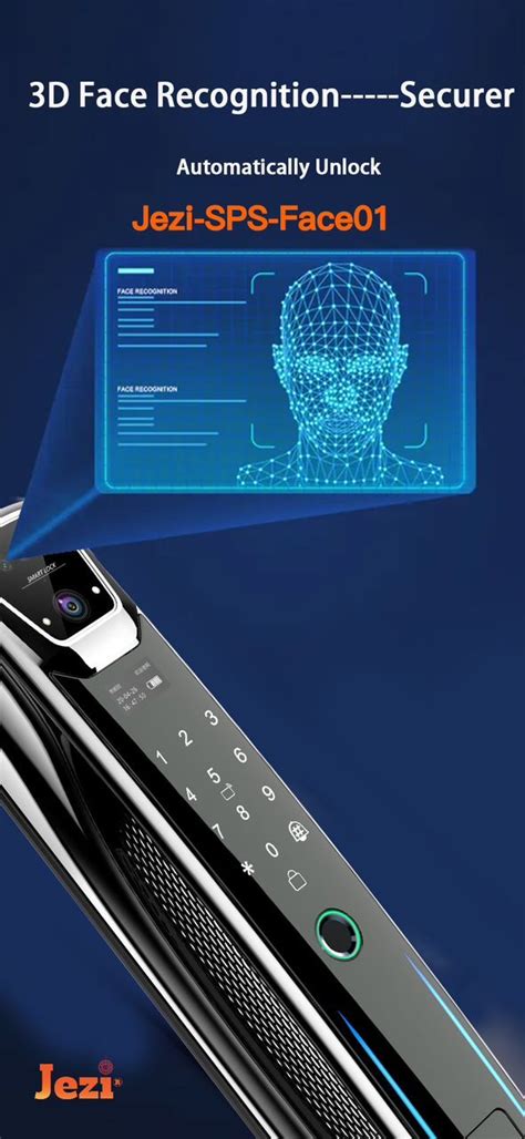 3d Face Recognition Smart Lock Jezi Sps Face01 Eye Control Sdn Bhd