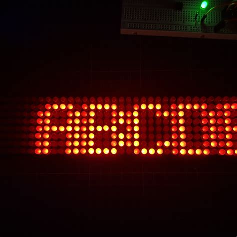 Led Scroller Matrix Atmega Based Hackaday Io