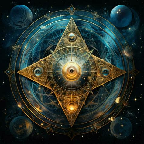 Enigmatic Symbols Unveiling The Secrets Of The Universe 30686729 Stock