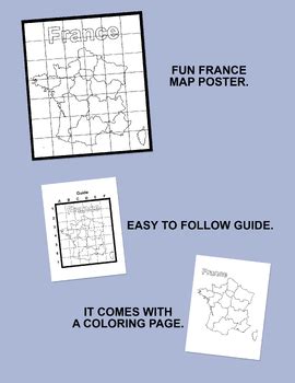 France Map Collaboration Poster By Elmon Classroom Tpt