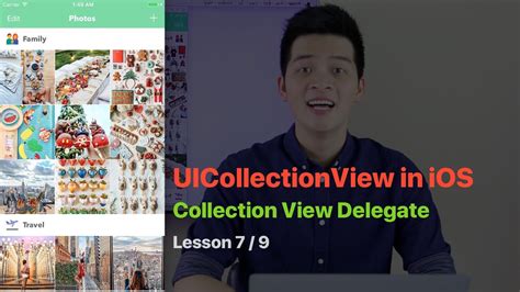 Uicollectionview Pt 7 Implement Uicollectionviewdelegate Youtube