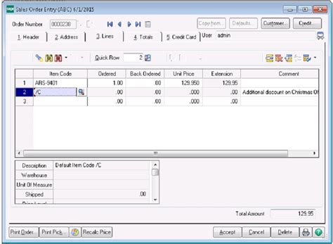 Promote Order From Sage Crm To Sage 100 Using Comment Line Item Sage