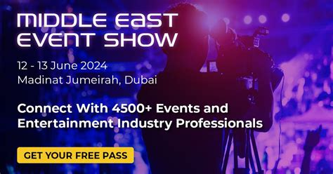 Middle East Event Show On Linkedin Visit Register