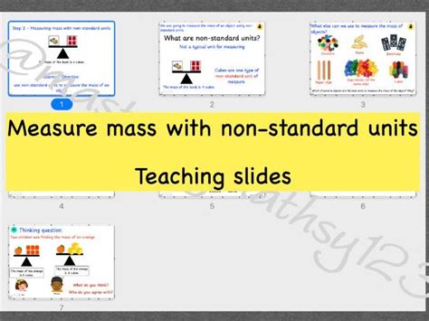 Measure Mass With Ns Units Teaching Slides Year 1 Wrm Spring Blk 5