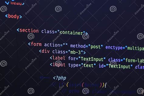 Developing Programming Binary Code Art Design Website Digital Page Python Binary Code Stock