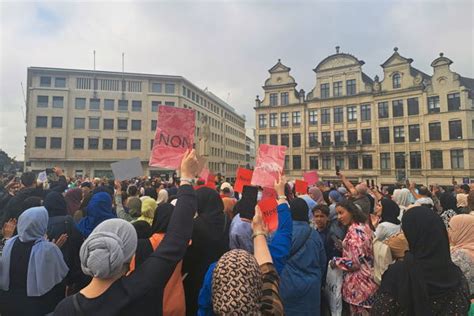 1500 People Protest In Brussels Against Wallonias Compulsory Sex