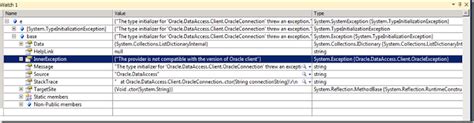 Troubleshooting Type Initializer For Threw An Exception Common