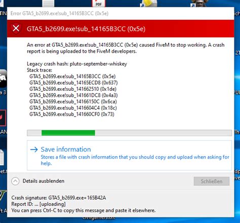 Fivem Error Since Week Fivem Client Support Cfxre Community