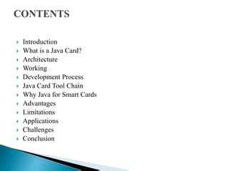 Java Card PPTX