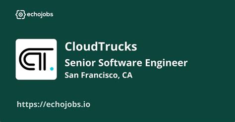 Cloudtrucks Is Hiring Senior Software Engineer Growth San Francisco