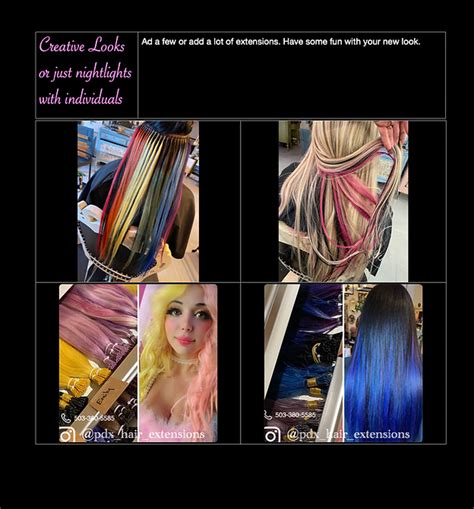 Individuals Pdx Hair Extensions