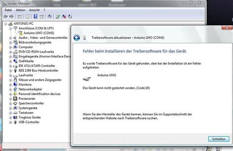 Probleme Mit Arduino Uno Installation Deutsch Arduino Forum