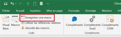 Lenregistreur De Macros Excel VBA