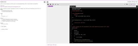 Solved Bubble Sort Given An Array Of Integers Sort The Chegg