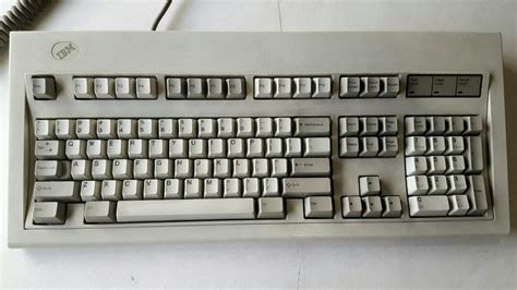 Ibm Model M Keyboard Vintage W Cable Computers And Tech Parts And Accessories Computer Keyboard