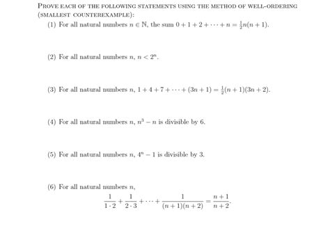 solved prove each of the following statements using the