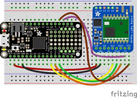 Circuitpython For Rfm9x Lora Adafruit Rfm69hcw And Rfm9x Lora Packet