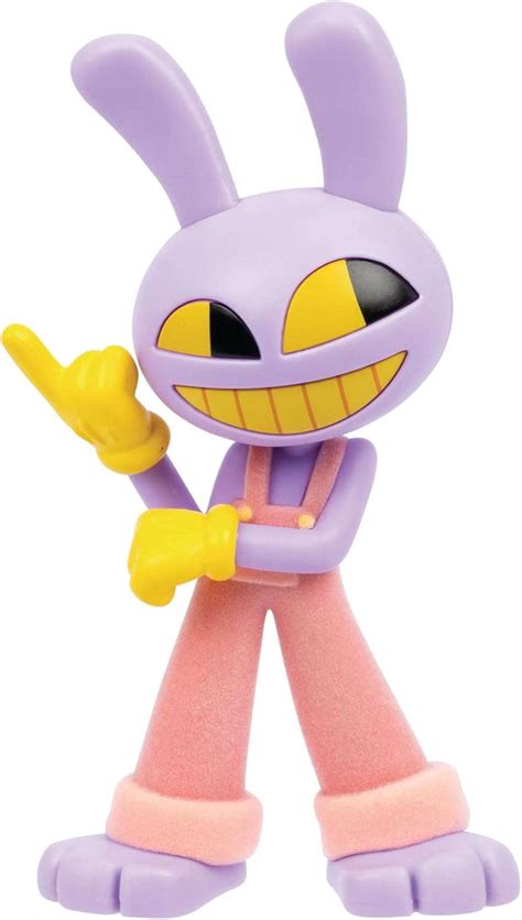 Amazing Digital Circus Vinyl Figure Jax 4 Collectible With Card