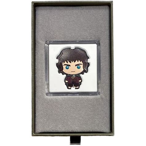 2021 Lotr Frodo 1oz Silver Chibi Coin