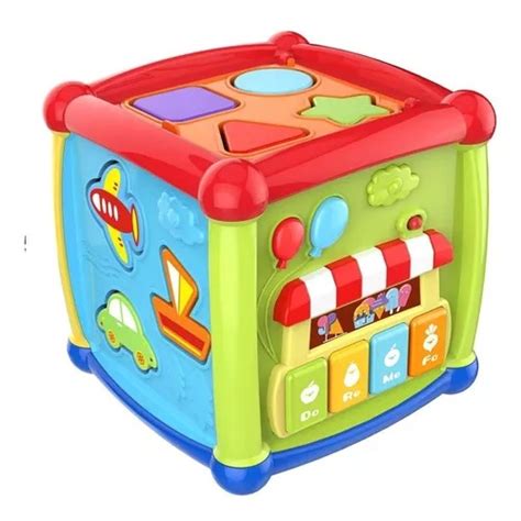 Cubo Didàctico Estimulaciòn Bebes Juguete Uni Sex La Tiendita Del Bebé