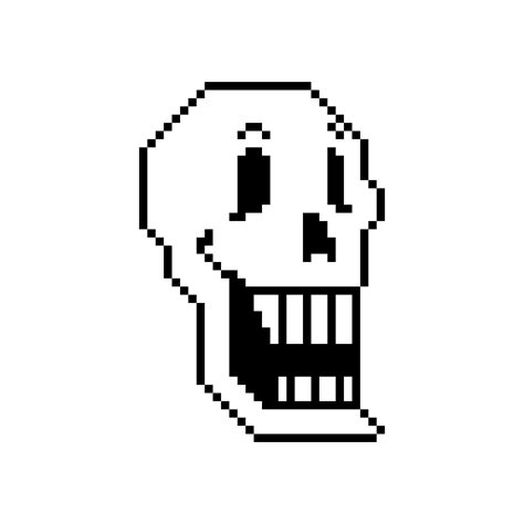 Pixilart Papyrus Dialogue Sprite Base By Undertalebases