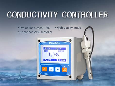 Ip66 Panel Mounting Inline Conductivity Controller Meter For Water Treatment Buy Inline