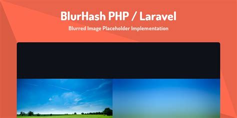 Blurhash Php Laravel Blurred Image Placeholder Implementation