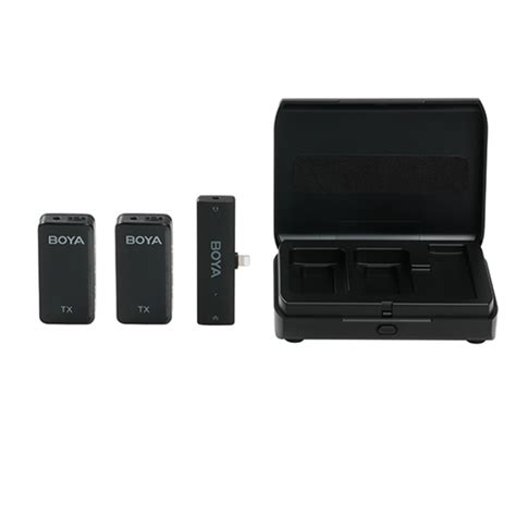 Boya By Xm6 K4 Sistema De Micrófono Inalámbrico Doble Canal