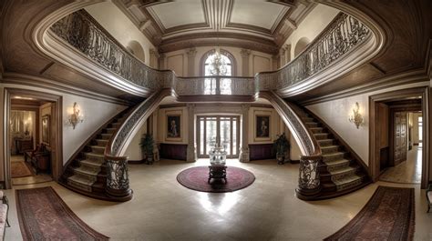 거대한 저택 내부의 원형 계단 사진 저택 내부 사진 맨션 건축학 배경 일러스트 및 사진 무료 다운로드 Pngtree