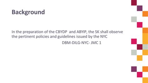 Guidelines On Crafting The Lydp Cbydppptx