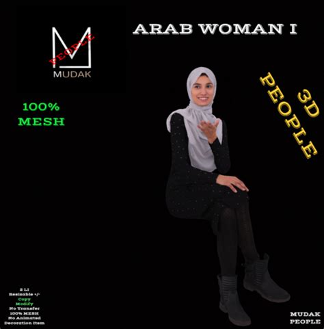 Second Life Marketplace Mudak People Arab Woman I