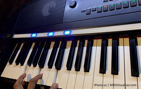 I Piano Reactive Led Visualizer Lighted Key Model T88 For Midi Keyboards 88keys