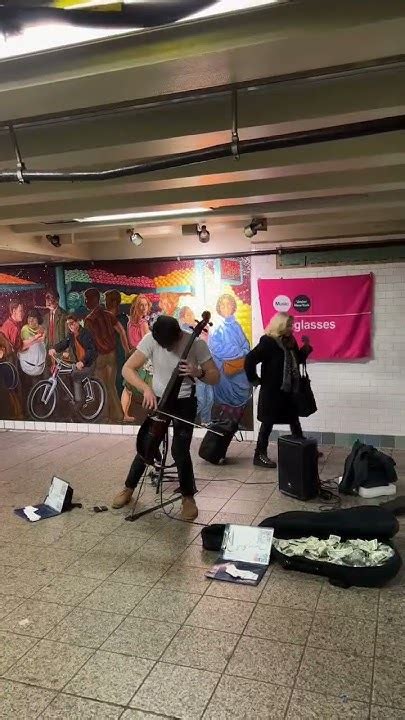 뉴욕 지하철 첼로 연주자 Youtube