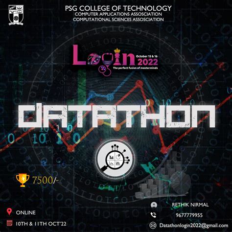 Hi There 👋 Login Is Back With Datathon Inviting All Data Enthusiasts To Hunt Ideate