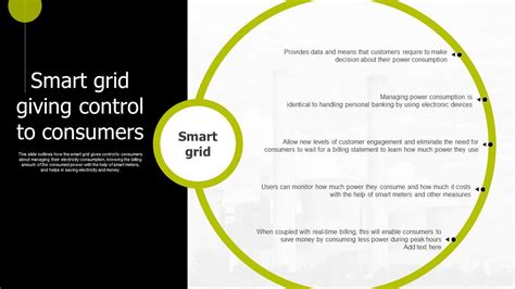 Smart Grid Giving Control To Consumers Smart Grid Infrastructure Ppt Template