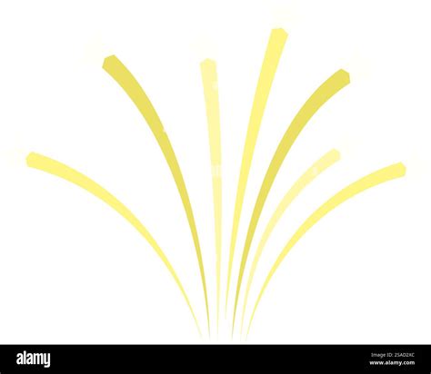 Fireworks Simple Element Vector Illustration Stock Vector Image And Art