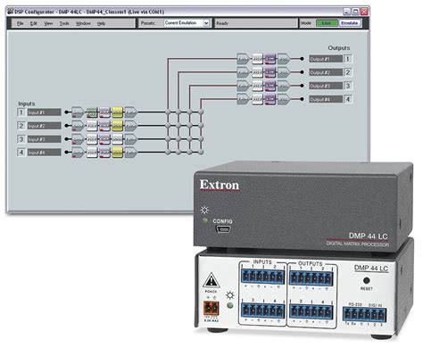 DMP LC DSP Expansion Software Extron