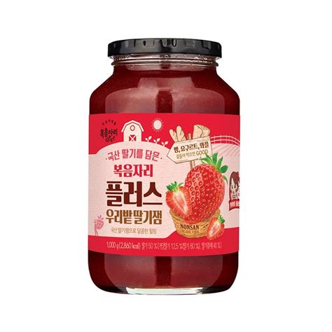 복음자리 플러스 우리밭 딸기잼 1kg 홈플러스