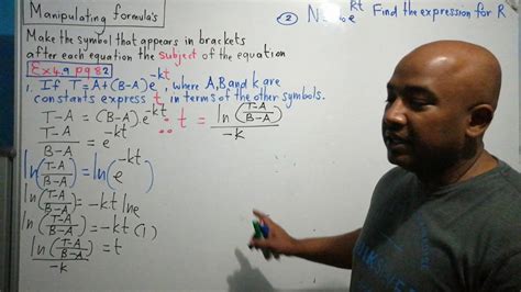 Mathematics N3 Manipulating Formulas Youtube