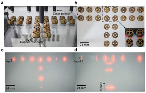 A Locally Disordered Metamaterial For Directing And Trapping Water Waves