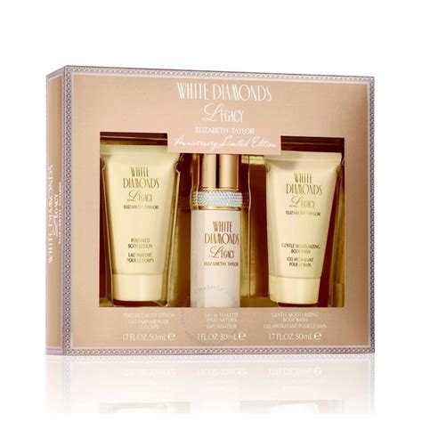 Elizabeth Taylor Ladies White Diamonds Legacy T Set Fragrances