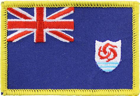 Buy Anguilla Rectangular Patch Flagline Buy Anguilla Rectangular Patch Flagline