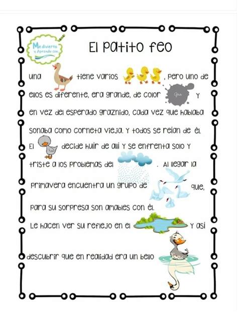 Cuento Del Patito Feo