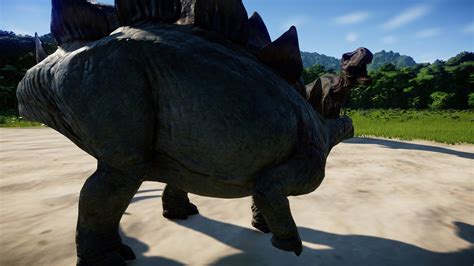 Jurassic World Evolution Tyranno Vs Stego 06 By Kanshinx3 On Deviantart