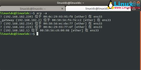 ip扫描命令 linux 如何使用linux扫描网络上的ip地址 csdn博客