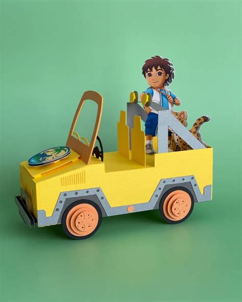 Custom Party Decor On Instagram 🌴 Go Diego Go Favor Box 🌴 Weve