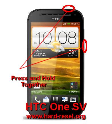 How To Easily Master Format HTC ONE SV With Safety Hard Reset Hard Reset Factory Default