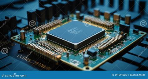 Quantum Cpu The Heart Of Futuristic Computing On A Pcb Motherboard